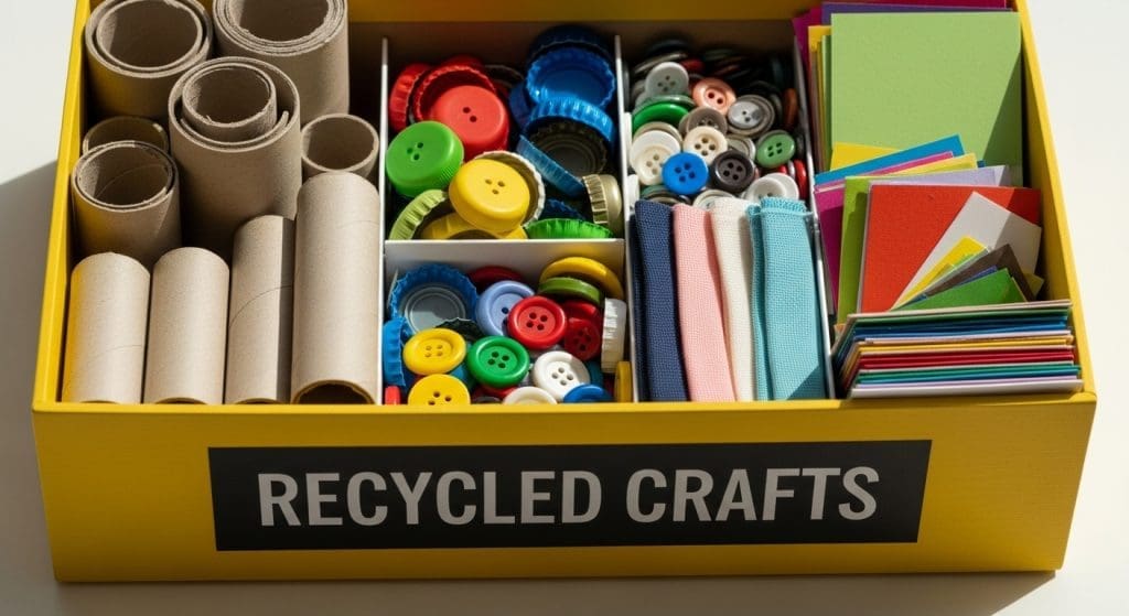 Easy Upcycling Projects for Kids Using Waste Materials